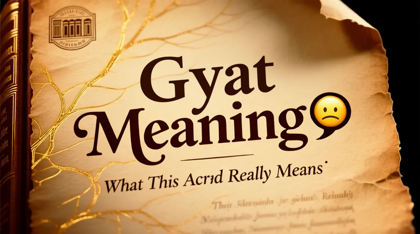 Gyat Meaning 💬 | What This Viral Slang Really Means